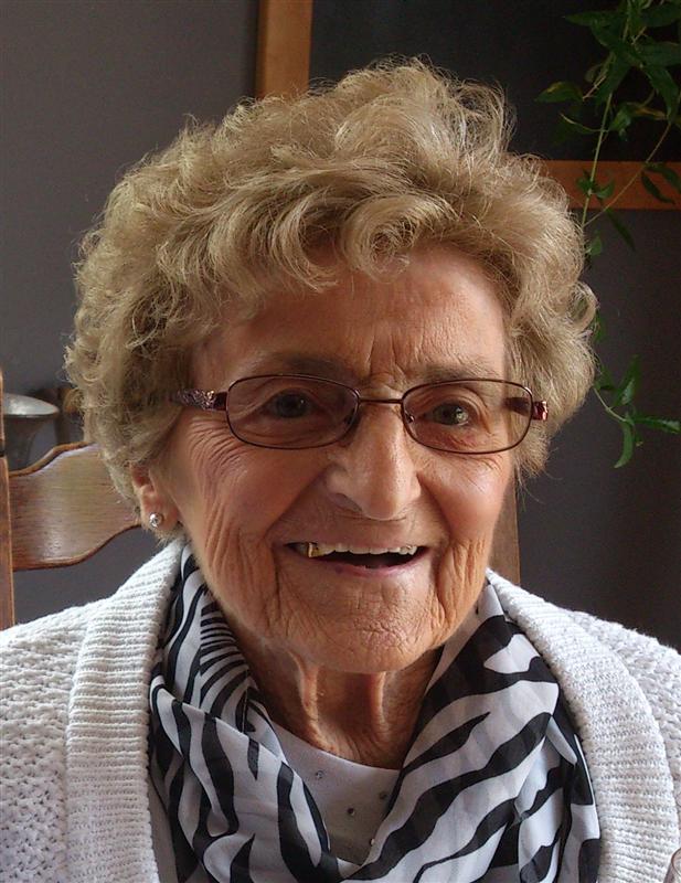 Décès de Madame Rita MATHIEU née VOETS (19-06-15), Annonce nécrologique